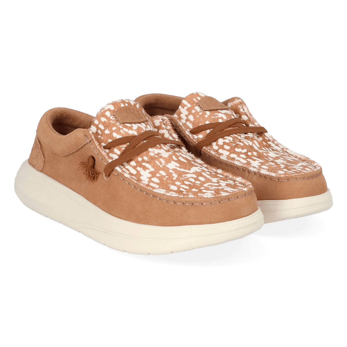 HEYDUDE Wendy Comf Luxe Dames Instappers Cognac | HD41865-265