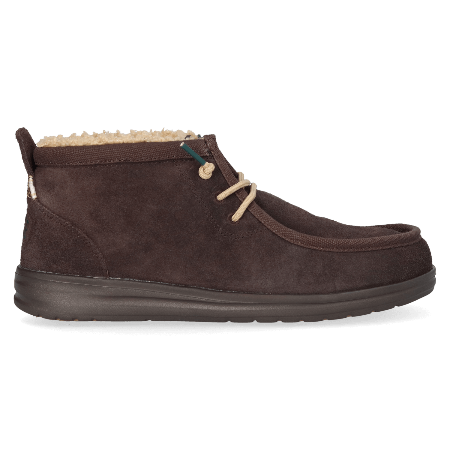 HEYDUDE Wally Mid GripR Warmth Heren Instappers Bruin | HD42052-2IV