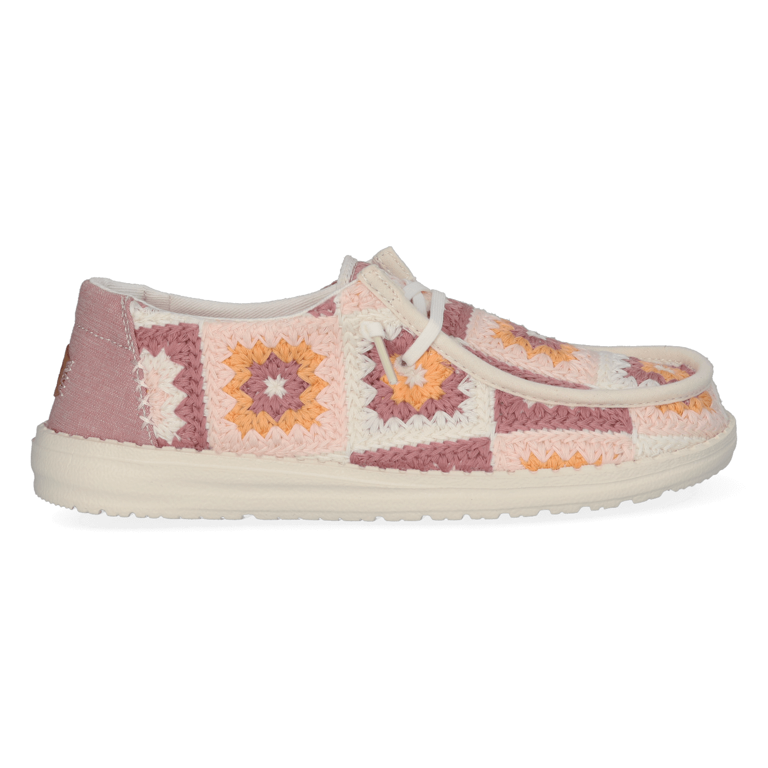 HEYDUDE Wendy Cottage Crochet Dames Instappers Multi | HD43109-78W