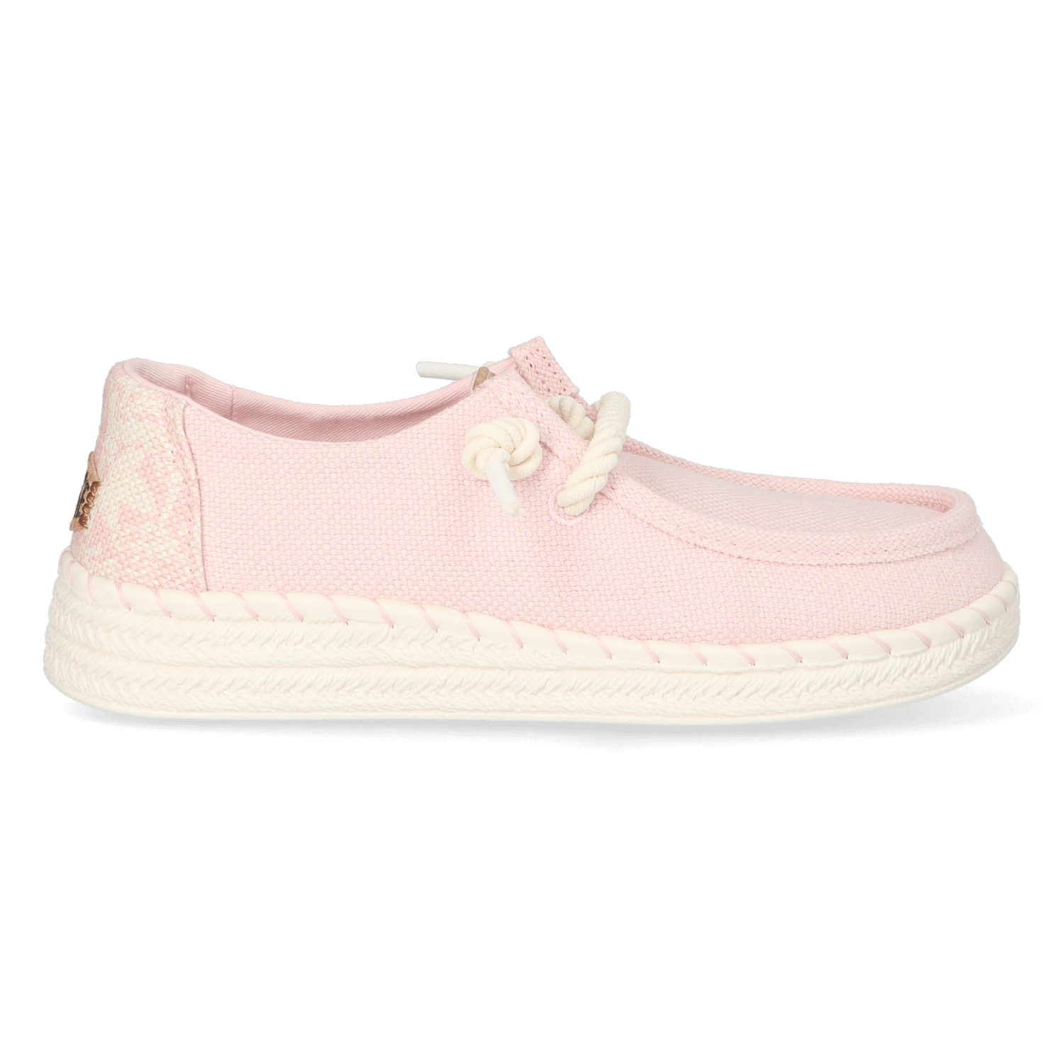 HEYDUDE Wendy Espadrille Hibiscus Dames Instappers Roze | HD45237-7CL